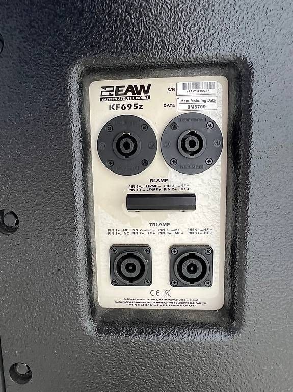 EAW KF695z Pro Audio Lautsprecherboxen Tops 2 Stk (Gebraucht) in Zürich ...