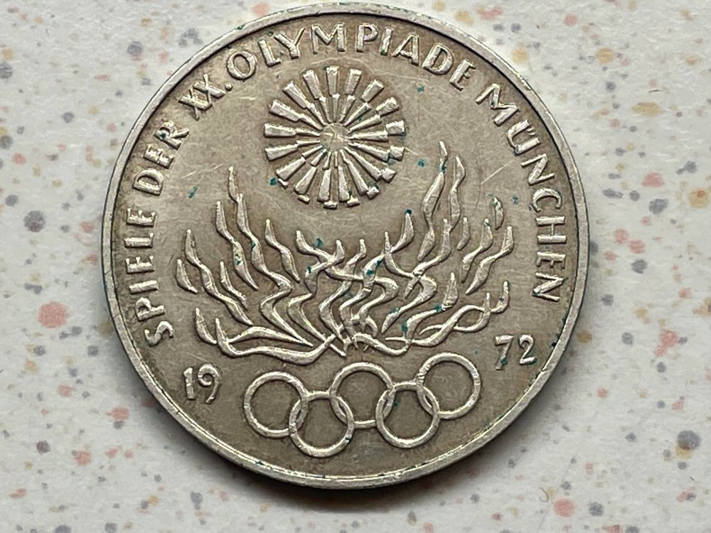 1972 Olympiade in München !! 10 Mark Silber !!! (Gebraucht) in ...