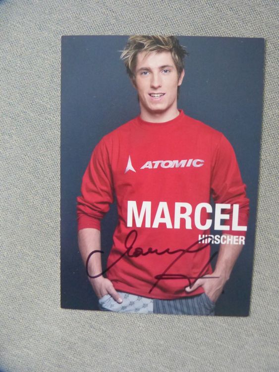 Autogrammkarte Marcel Hirscher | Kaufen auf Ricardo