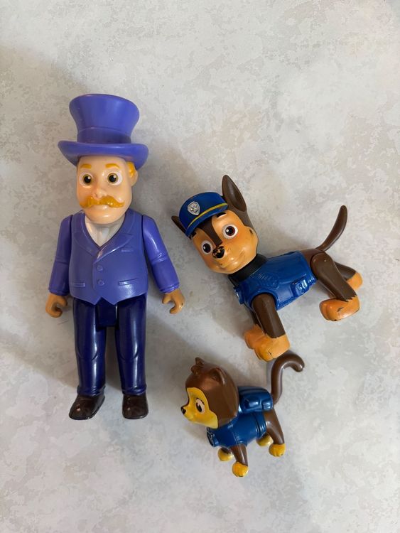 Paw Patrol Bürgermeister Besserwisser, Chaos Katze und Chase (Gebraucht ...