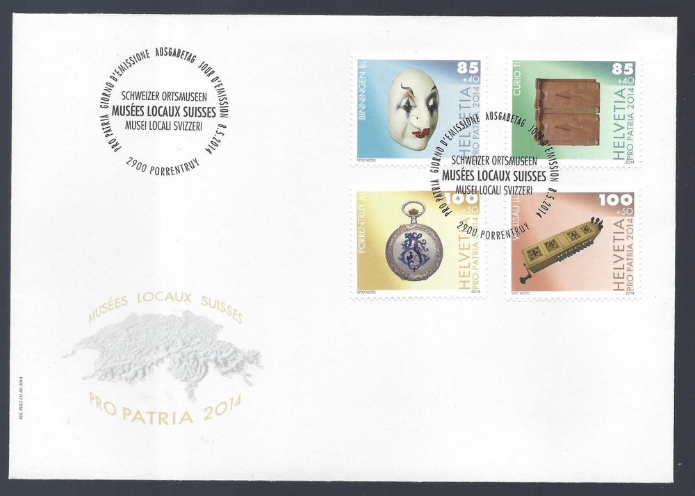 FDC Pro Patria Satz 2014 | Kaufen auf Ricardo