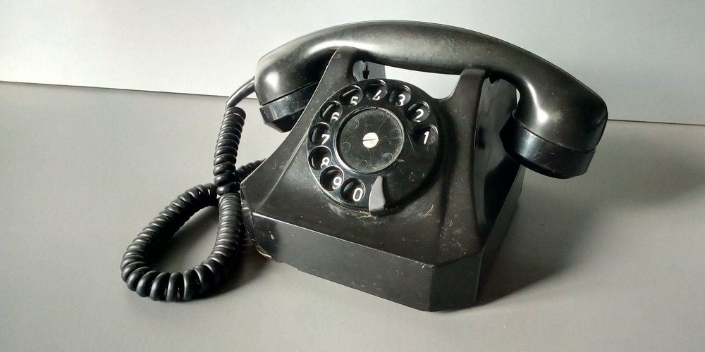 TELEFON 60ER JAHRE mit WÄHLSCHEIBE | Kaufen auf Ricardo