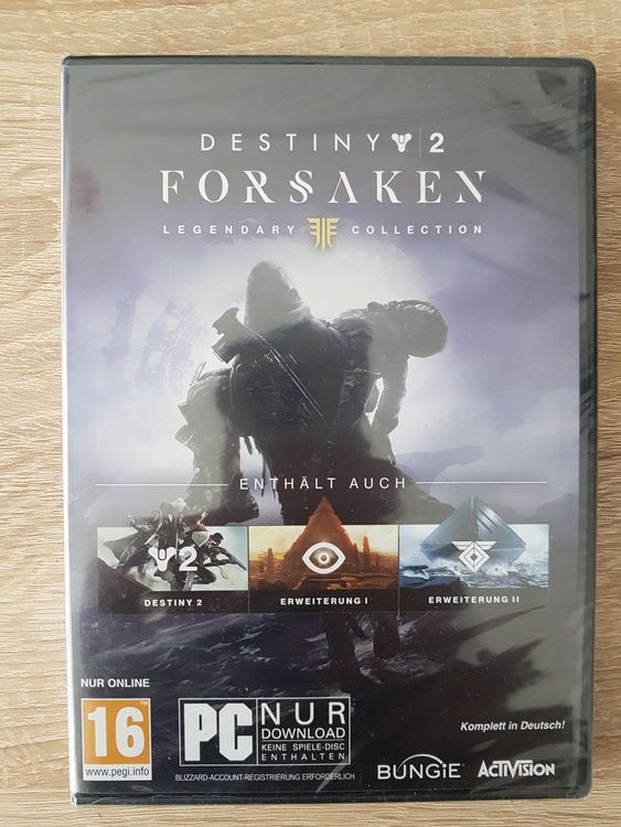 Destiny 2:Forsaken -Legendary Collection (Neu und originalverpackt) in ...