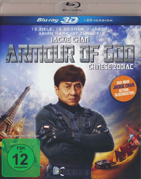 Armour of God - Chinese Zodiac 3D (Blu-Ray) (Neu (gemäss Beschreibung ...