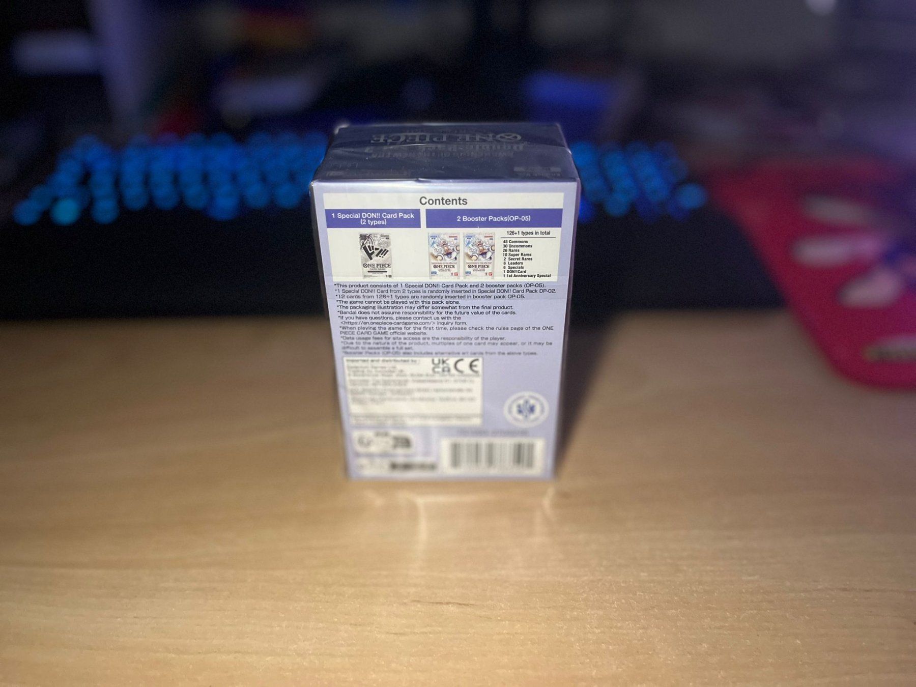 Box Double Pack Set Vol.2 One Piece OP-05 EN Card (Neuf avec emballage ...