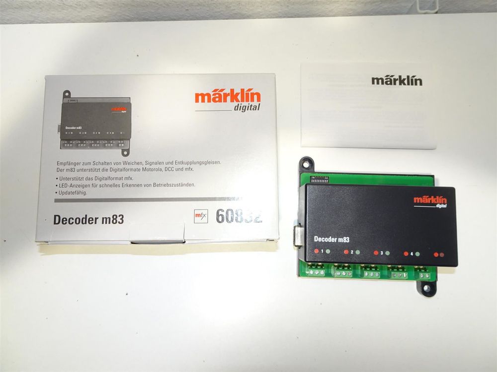 Märklin Decoder MFX m83 / 60832 | Kaufen auf Ricardo
