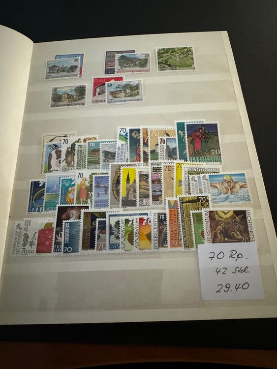 Fürstentum Liechtenstein, FRANKATURWARE (Neu (gemäss Beschreibung)) in Stallikon für CHF 172 ...