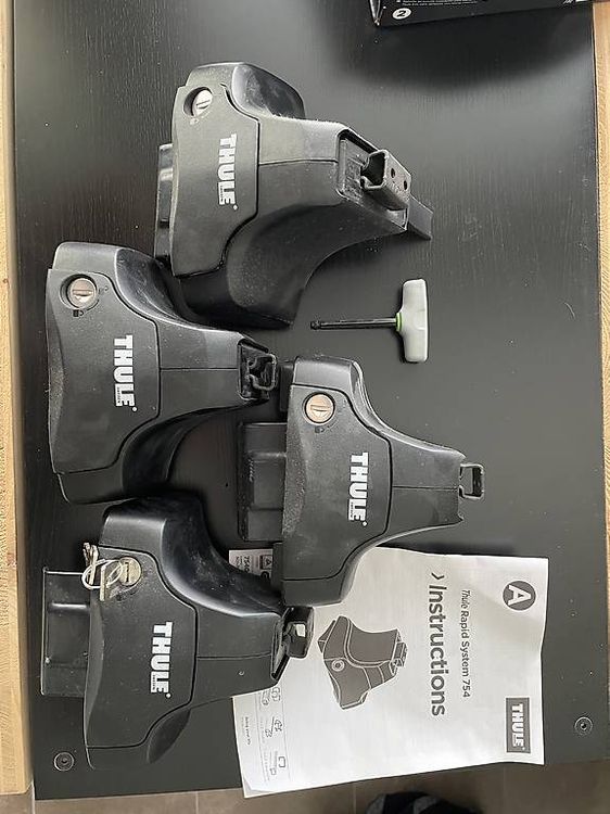 Thule Evo Flush Rail 710600 Dachträgerfüsse (Gebraucht) in Dussnang für ...