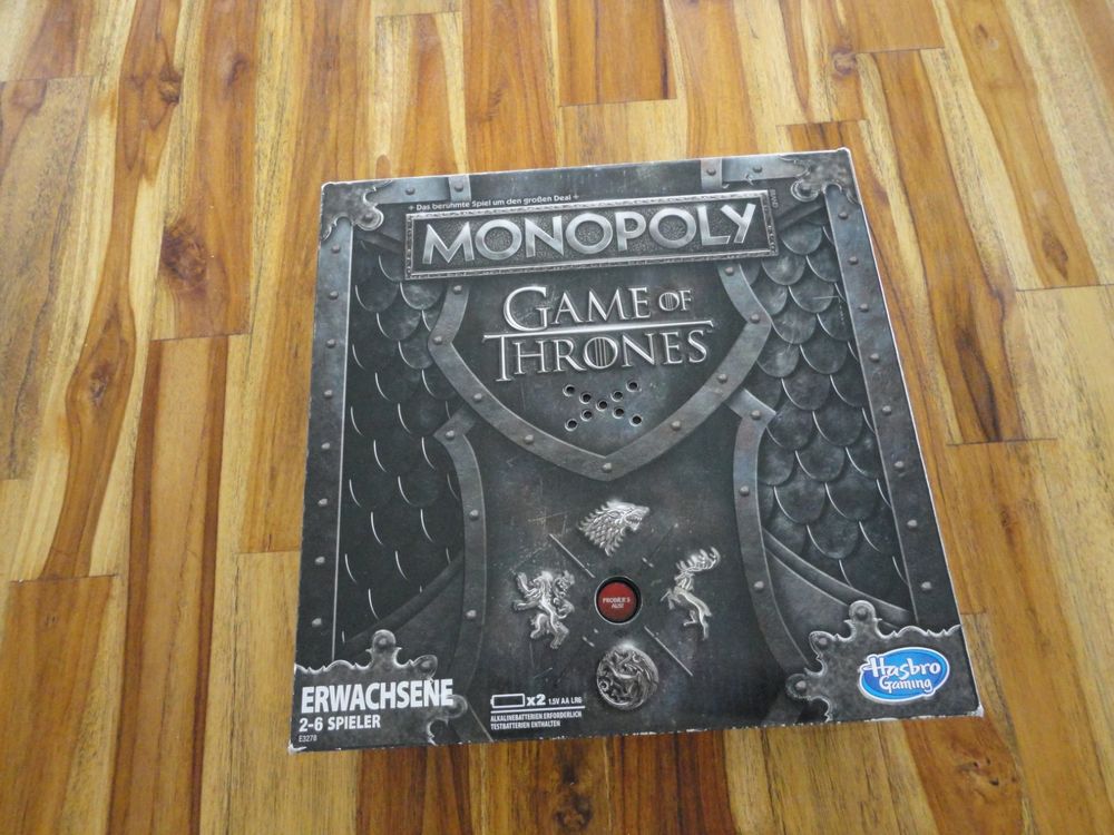 Monopoly Game of Thrones (Gebraucht) in Niederhelfenschwil für CHF 39 – mit Lieferung auf ...