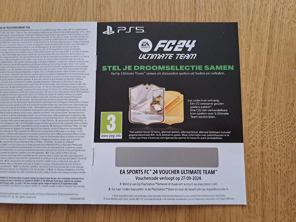 EA SPORTS FC 24 FC24 / Vollversion Download Voucher / PS5 (Neu (gemäss ...