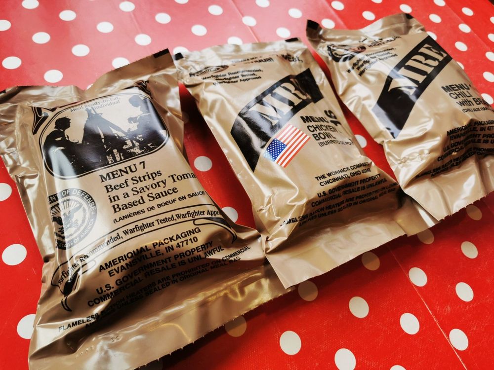 Original US Army MRE 3 Stück! 2023/24 (Neu und originalverpackt) in ...