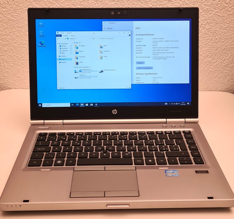 HP EliteBook 8460p, i7, 500GB HDD, 8GB RAM, Win 10 (Gebraucht) in Zürich für CHF 85 – mit ...