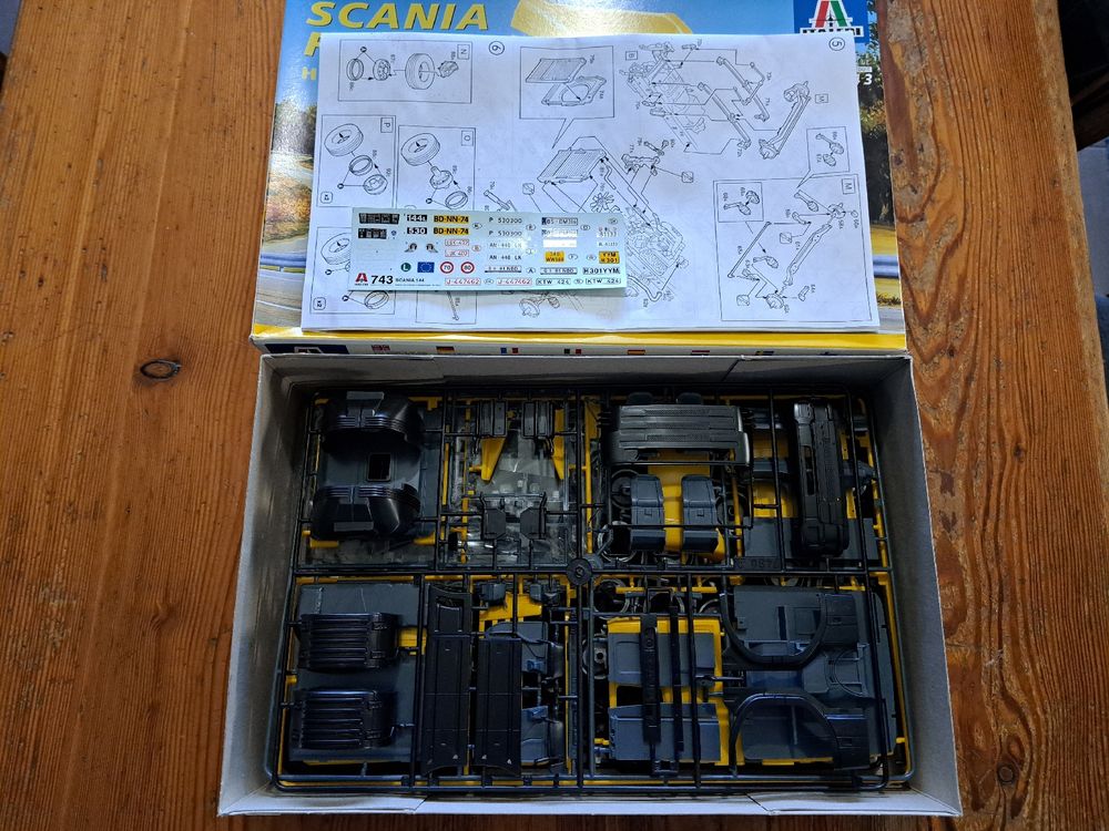 Scania R144 1/24 italeri 743 | Kaufen auf Ricardo