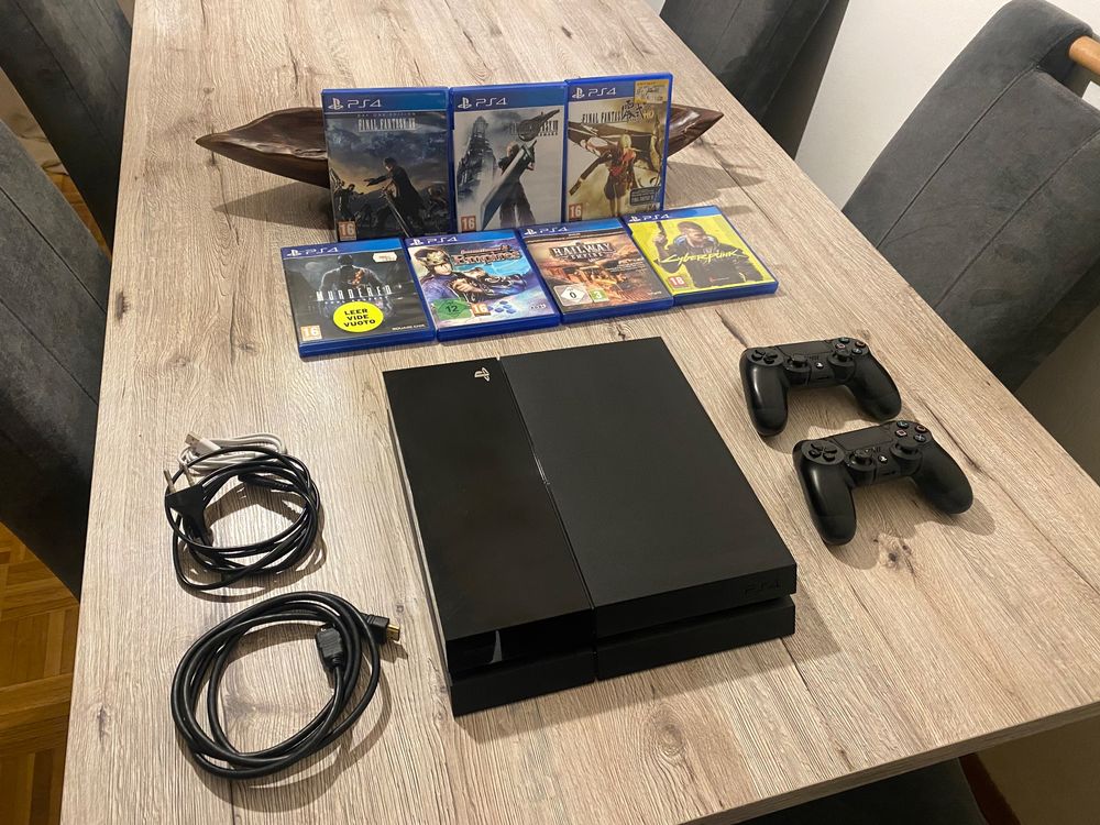 Playstation 4 + , 7 Spiele (Gebraucht) in Däniken SO für CHF 150 – mit Lieferung auf Ricardo kaufen