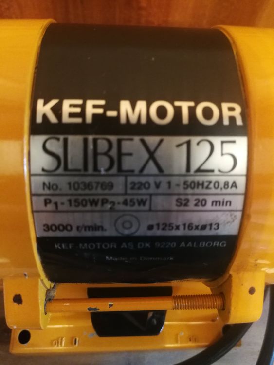 Doppelschleifmaschine Kef-Motor Slibex 125 (Gebraucht) in Wagenhausen für CHF 35 – mit Lieferung ...