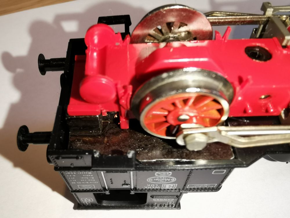 Fleischmann H0 Dampflokomotive Lok 504003 / Werklock 3 ANNA (Defekt) in ...