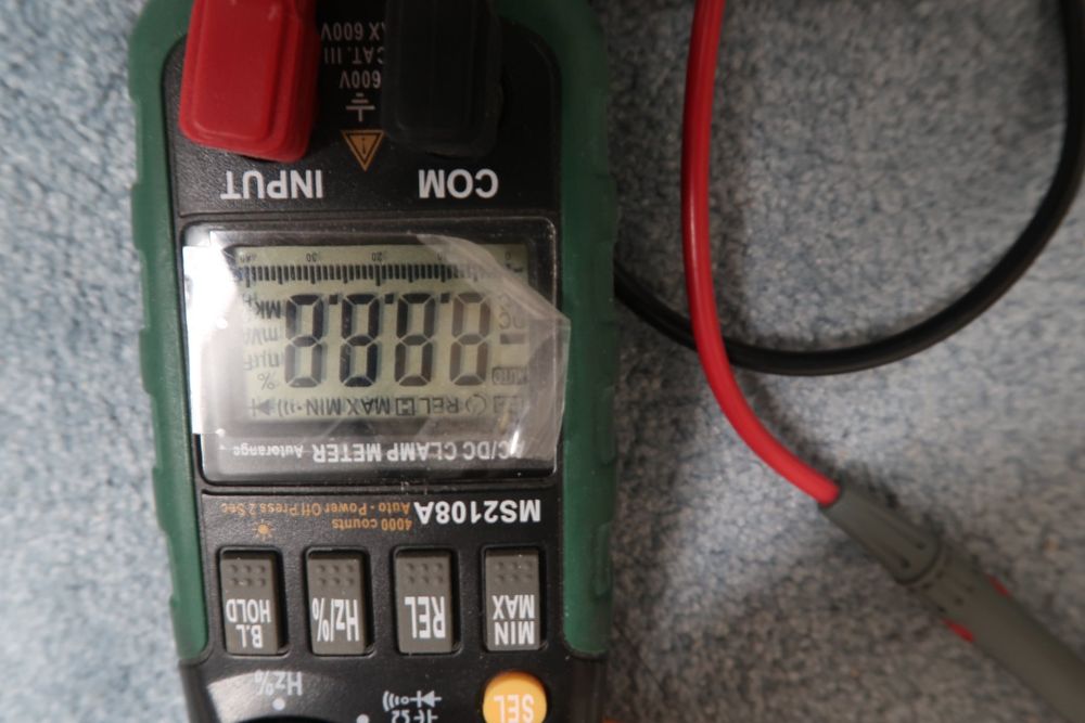 MASTECH MS2108 AC-/DC Zangenamperemeter DEFEKT (Gebraucht) in Schwyz ...