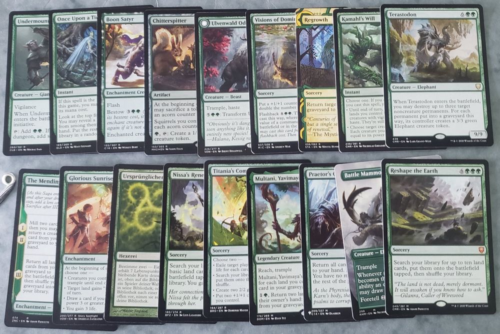 Mtg 14 Rares 4 Mythic Green Kaufen Auf Ricardo