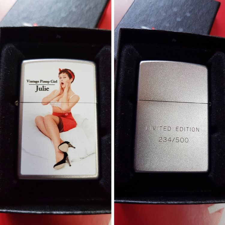 Original Zippo Vintage PIN Up Girl Limited | Kaufen auf Ricardo