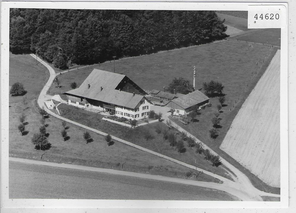 Flugaufnahme Ossingen Kastelhof - Photo: 90x125mm | Kaufen auf Ricardo