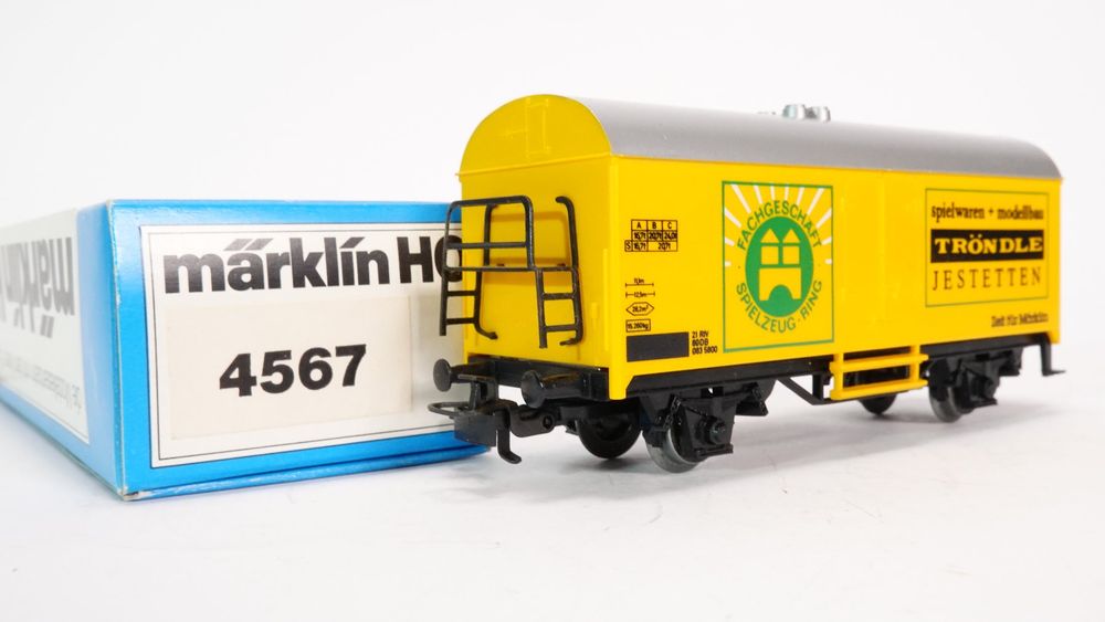 4ø Märklin 4567 DB Kühlwagen Tröndle Spielwaren (Gebraucht) in ...