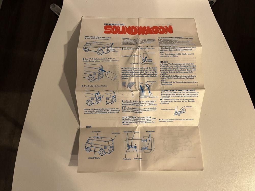 VW T1 Bus Soundwagon Tamco Original 70er Volkswagen Vinyl (Gebraucht ...