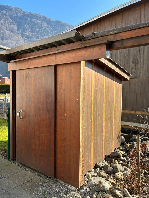 Faszinierend Gartenhaus Fur Fahrrader Fotos