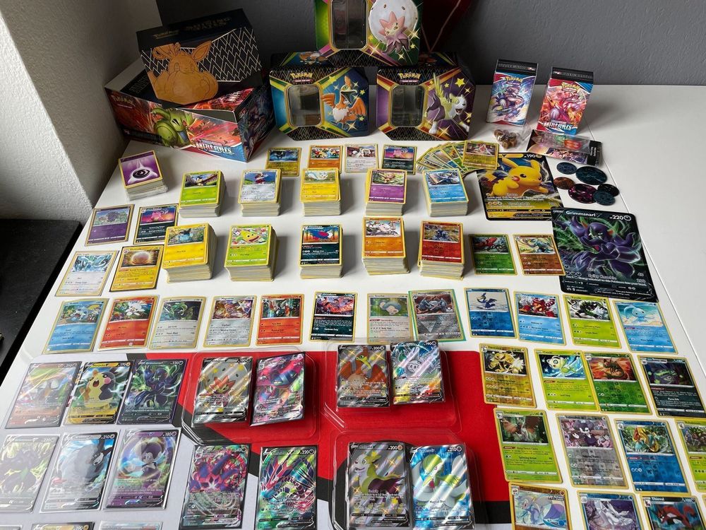 Über 1000 Pokemon Karten Sammlung ab 1.- | Kaufen auf Ricardo
