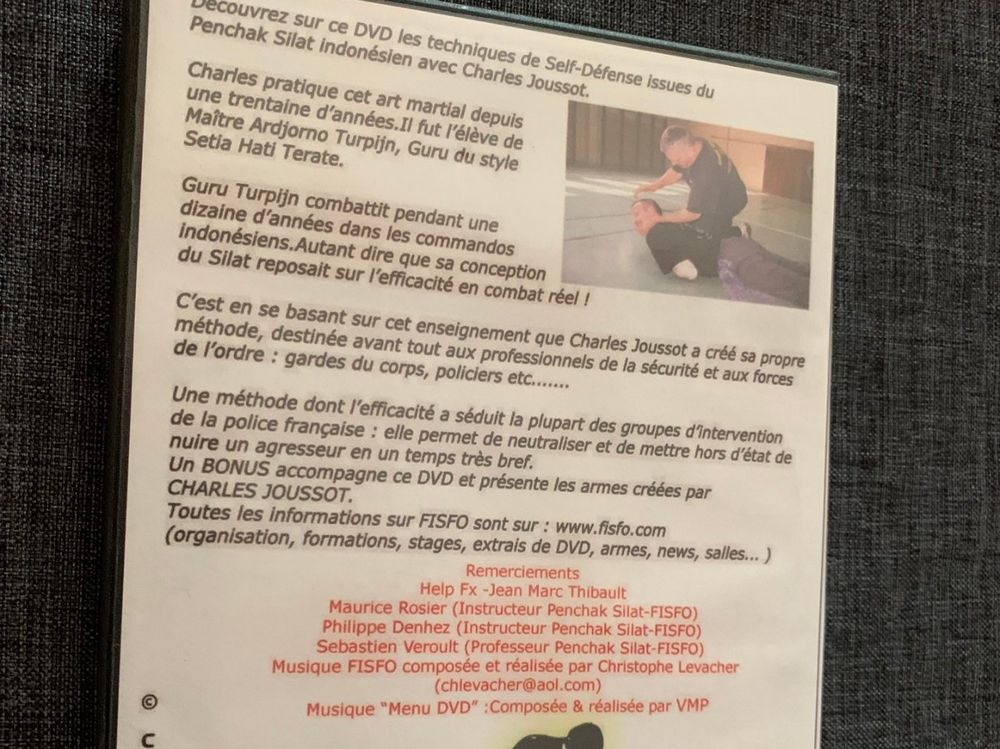 Charles Joussot Pensak Silat, self defense/DVD (Neu (gemäss ...