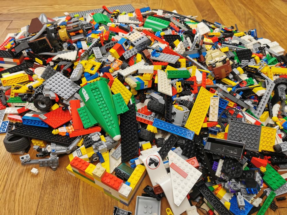 XXL Lego Mix gebrauchte Bausteine Lot en vrac Kiste Konvolut (Gebraucht) in Derendingen für CHF ...