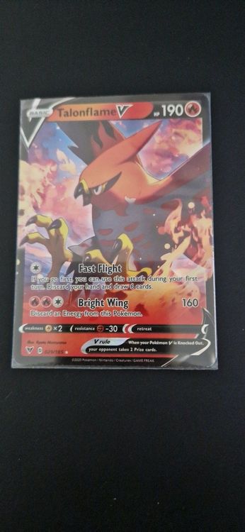 Pokémon Card - Talonflame V | Kaufen auf Ricardo