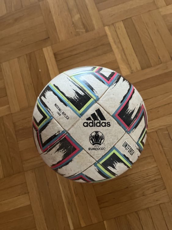 Adidas Uniforia Replica EM 2020 Fussball Gr. 4 (Gebraucht) in Jonen für ...