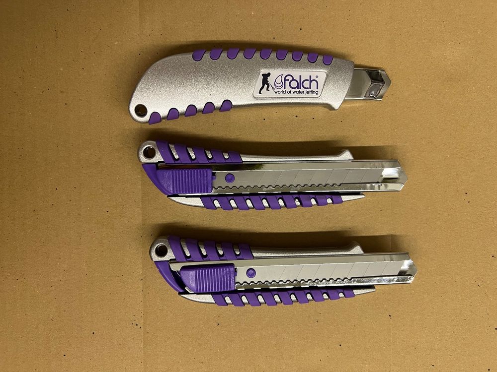3 Stück Alu-Cuttermesser von falch. | Kaufen auf Ricardo