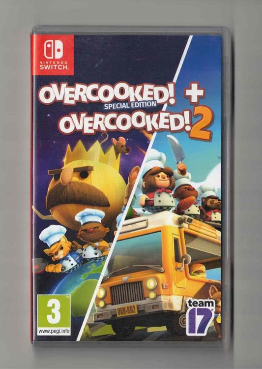 Jeu Switch Overcooked! 1 & 2 - Special Edition (Gebraucht) in Villeneuve VD für CHF 25 – mit ...