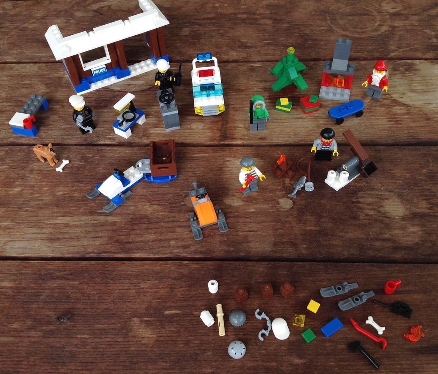 Lego 7553 Teile aus Adventskalender Jahr 2011 - Weihnachten | Kaufen ...