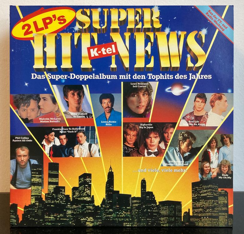 Various🔸 K-tel Super Hit-News Doppel-LP *1984*MINT (Neu (gemäss Beschreibung)) in Wettingen für ...