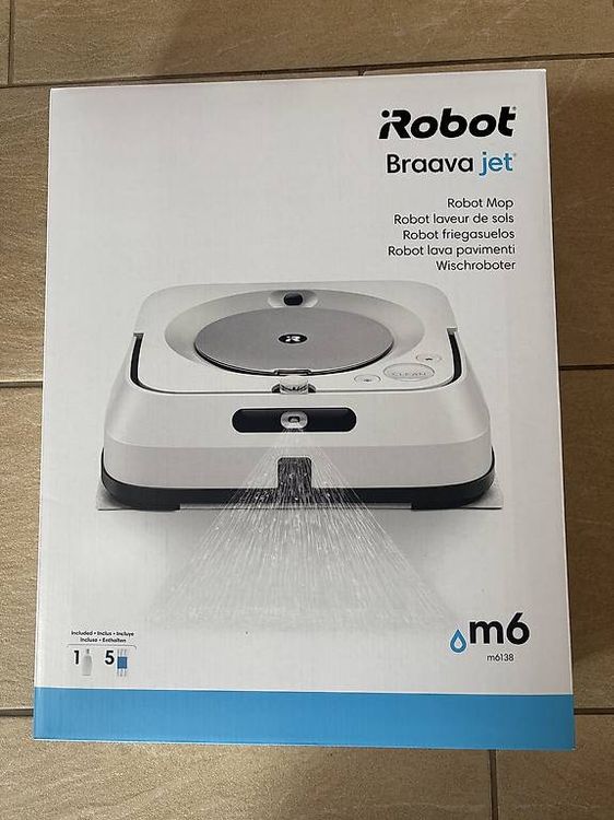 IRobot brava Jet M6 - robot aspirateur (D'occasion) à Ogens pour CHF ...