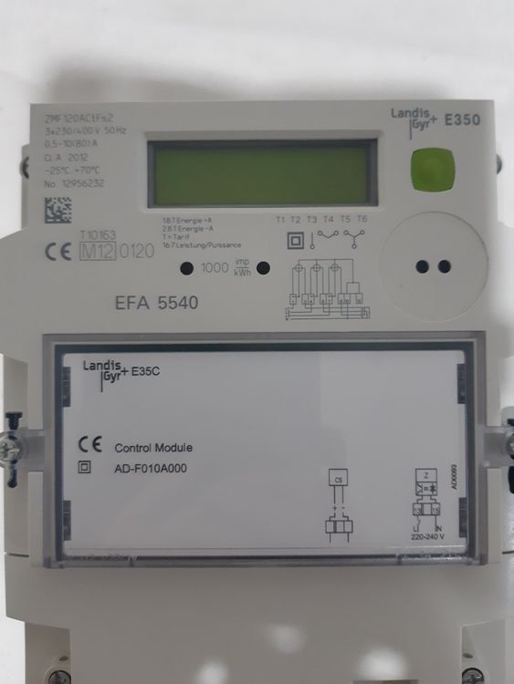 Stromzähler Landis & GYR E350 (Gebraucht) in Rheinau für CHF 24 – mit ...