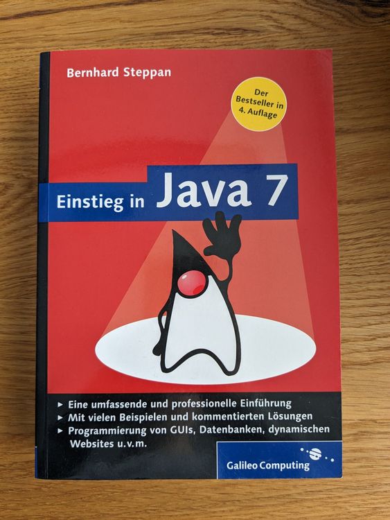 Einstieg in Java 7 von Bernhard Steppan | Kaufen auf Ricardo