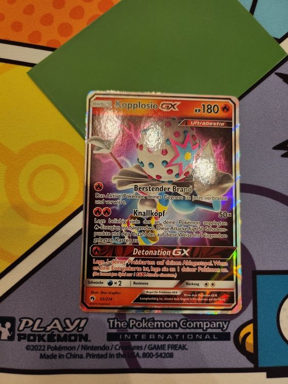 Pokemonkarte Kopplosio GX (Neu (gemäss Beschreibung)) in Flawil für CHF 3.5 – mit Lieferung auf ...