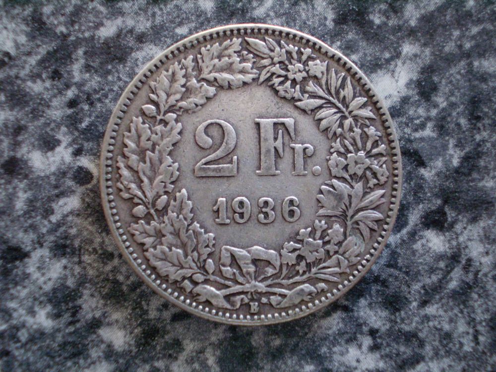 2 Fr.1936 !!! Rar !!! ab 1.- !!! (Gebraucht) in Dierikon für CHF 14 – mit Lieferung auf Ricardo ...