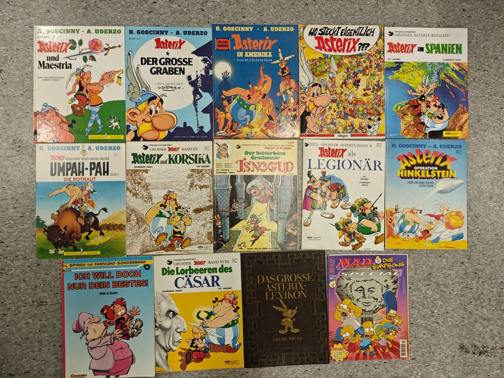 Sammlung Asterix Comics Mad Spirou (Gebraucht) in Toffen für CHF 41 ...