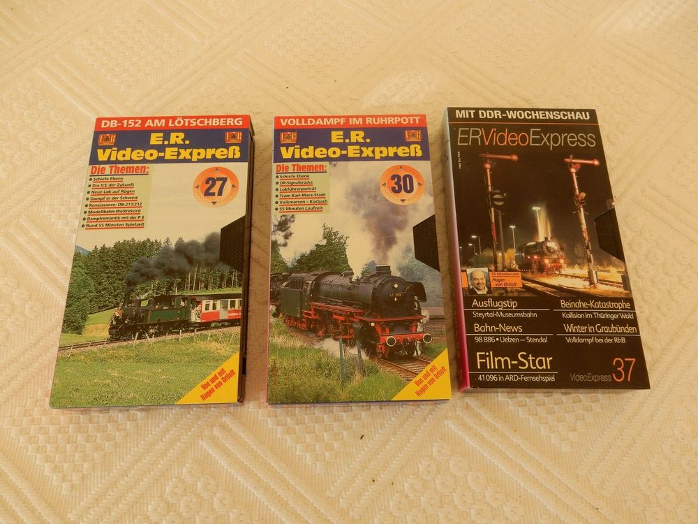 Eisenbahn VHS Video-Kassetten | Kaufen auf Ricardo
