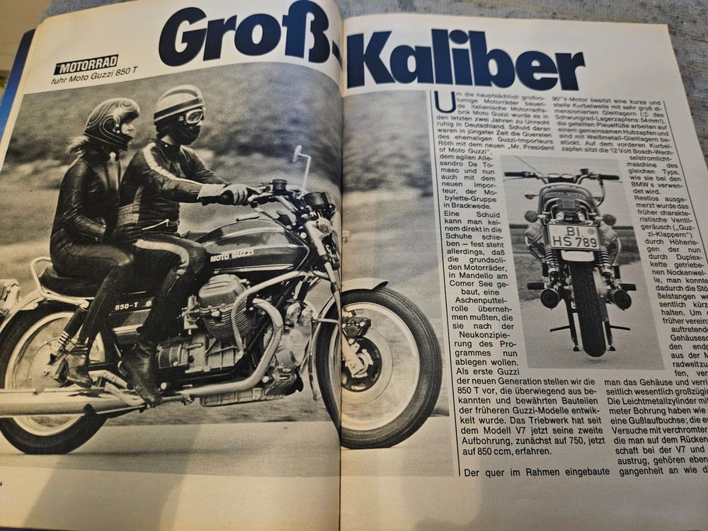 Motorrad 21/74 Honda GL 1000 Moto Guzzi 850 T KTM Yamaha xb (Gebraucht ...