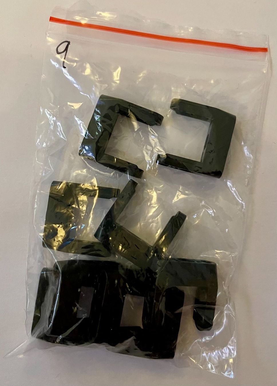 Lego 9 x Pin Connector Toggle Joint Smooth Double - 87408 (Gebraucht ...
