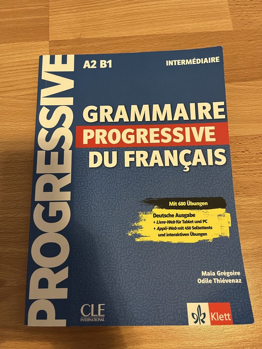 French Grammar Book - Progressive - A2-B1 - Intermediaire (Neu und ...