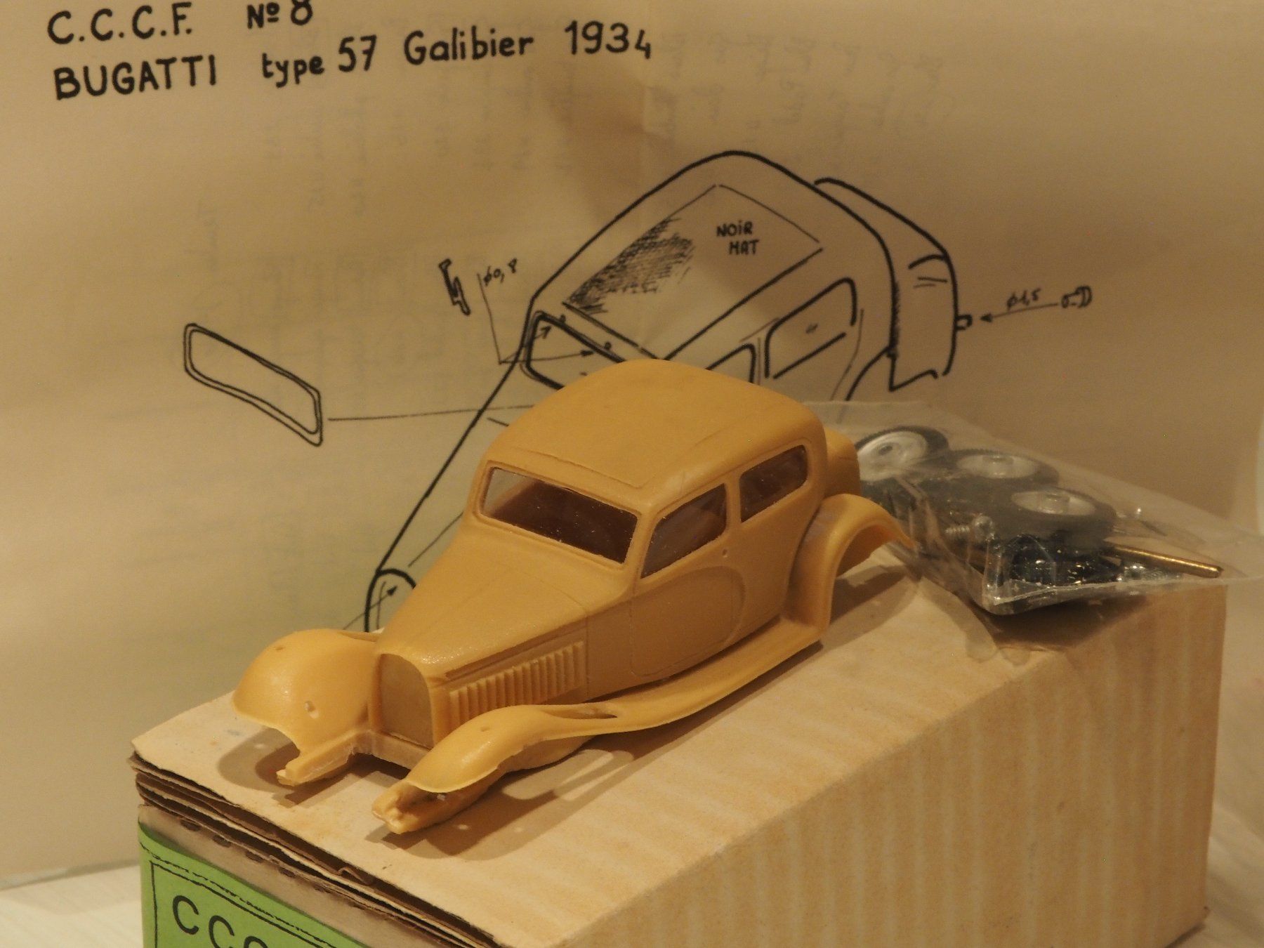 Bugatti Type 57 Galibier 1934 - CCCF (Neu und originalverpackt) in ...
