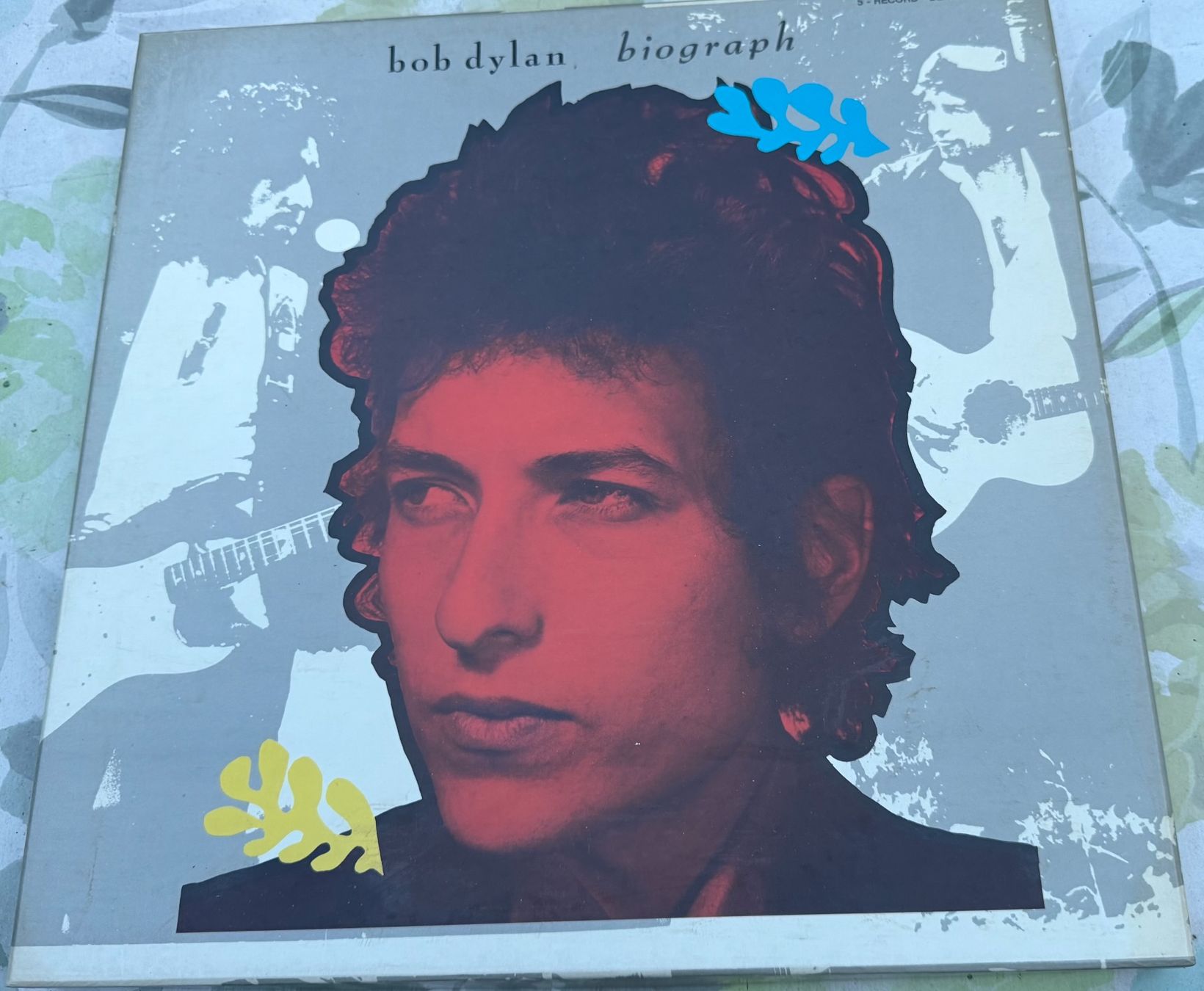 BOB DYLAN –"Biograph" - 5 x Vinyl + 2 Booklets - Box (Gebraucht) in ...