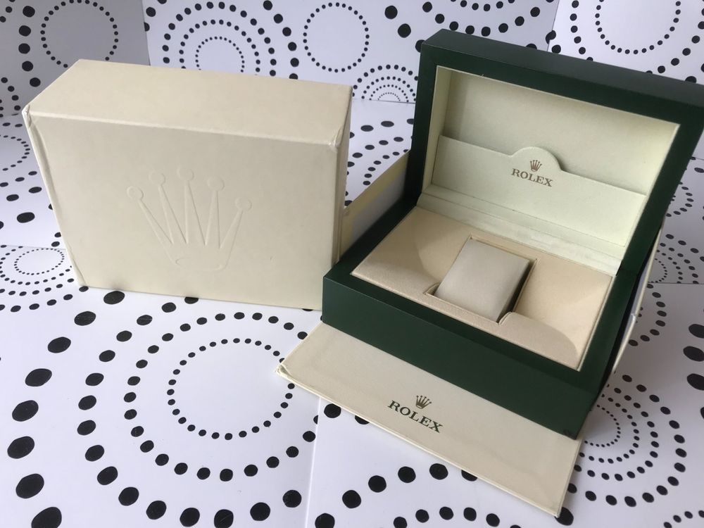 ROLEX - WATCH CASE BOX ECRIN SCHACHTEL M-MODEL !!! | Kaufen auf Ricardo