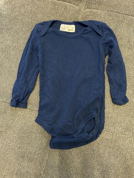 Ergee Baby Body Gr. 80, Langarm, Dunkelblau (Gebraucht) in Rafz für CHF ...